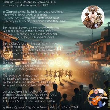 FERTILITY RITES: OBANDO'S DANCE OF LIFE - an audio-poem (2:20') by Mon ...