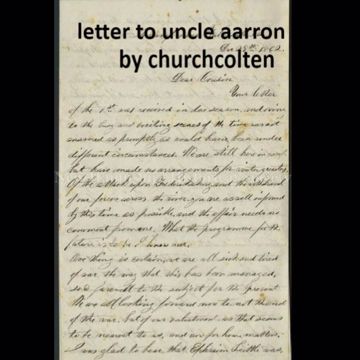 letter to uncle aaron by 570_Churchcolten | BandLab