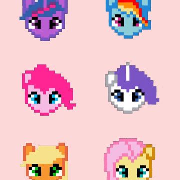 my_little_pony_8bit. by 𝔸𝕪𝕦𝕞𝕚 𝟠𝕓𝕚𝕥 𝕢𝕦𝕖𝕖𝕟 | BandLab