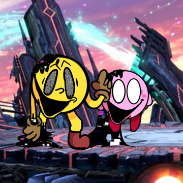 FNF X Pibby Concept Song||Vs Kirby and PacMan-Hungry of Infection by ...