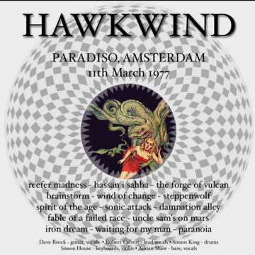 HAWKWIND paradiso Amsterdam 1977.03.11 by hawkwind fan | BandLab