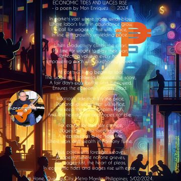ECONOMIC TIDES AND WAGES RISE -- an audio-poem (2:41') by Mon Enriquez & His Guitar | BandLab